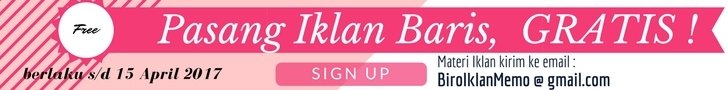 Pasang Iklan Baris , Gratis .. MAU